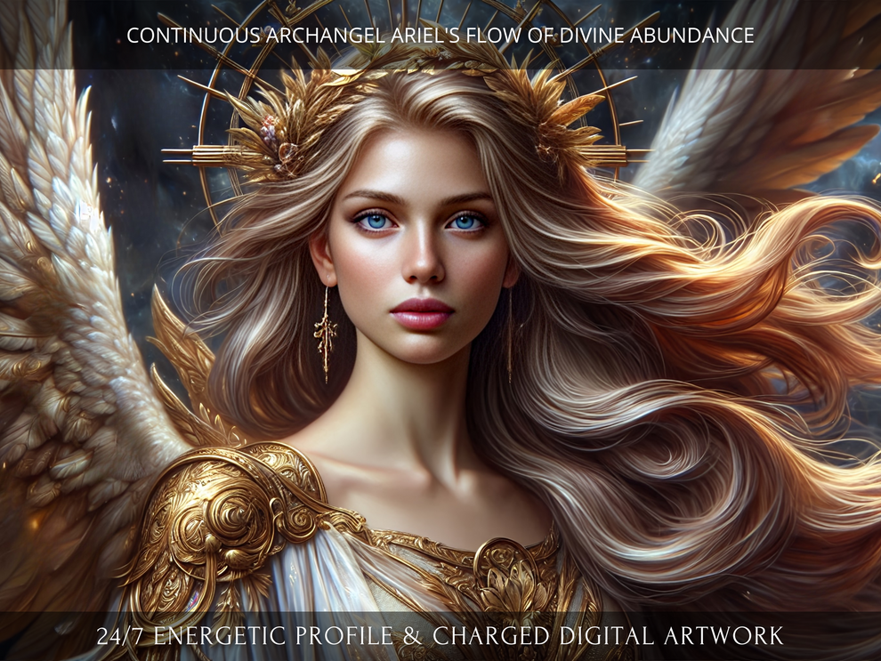 Continuous Advanced Archangel Ariel's Flow of Divine Abundance Energet – Blisstatic.com