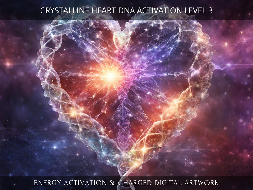 Crystalline Heart DNA Activation Level 3 – Blisstatic.com