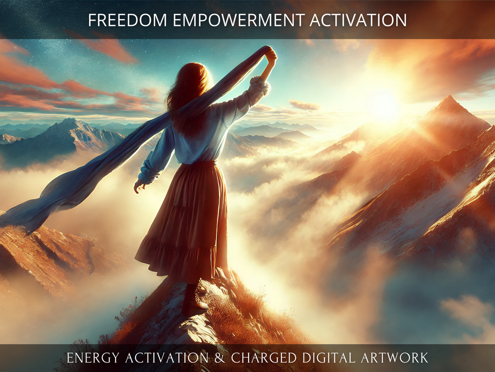 Freedom Empowerment Activation (remove doubts, limitations, influences ...