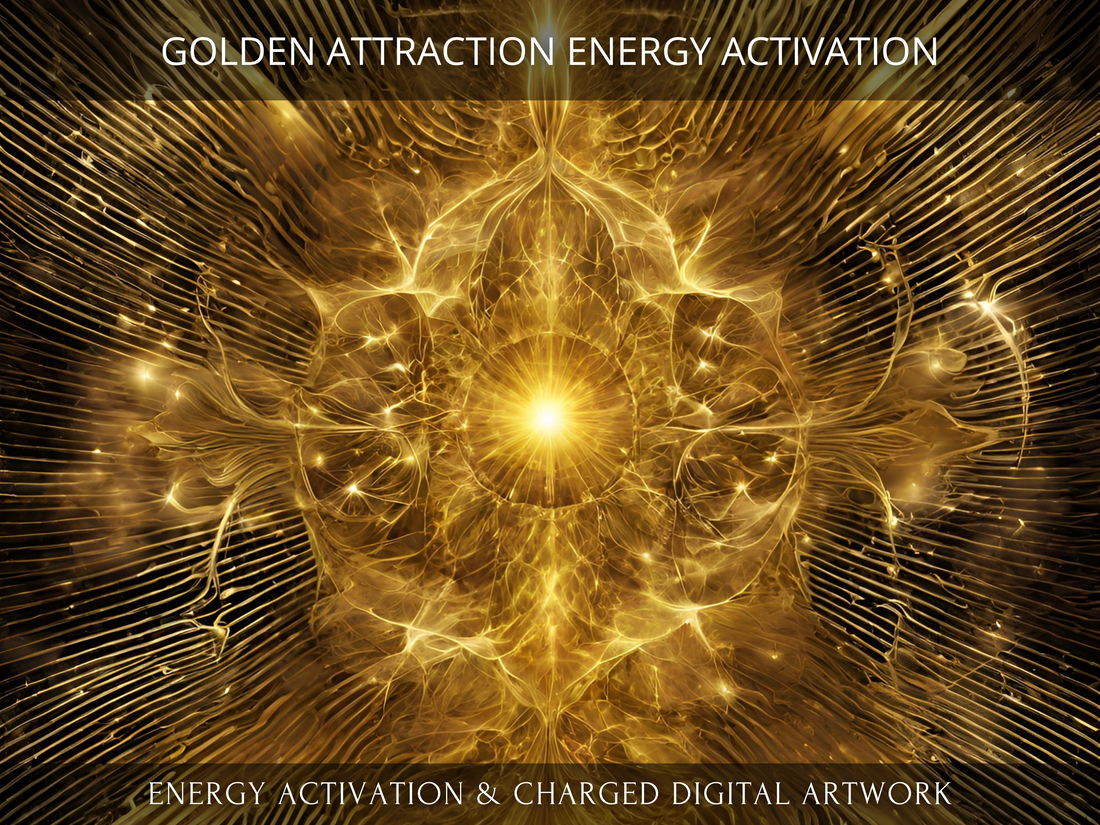 Golden Attraction Energy Activation – Blisstatic.com