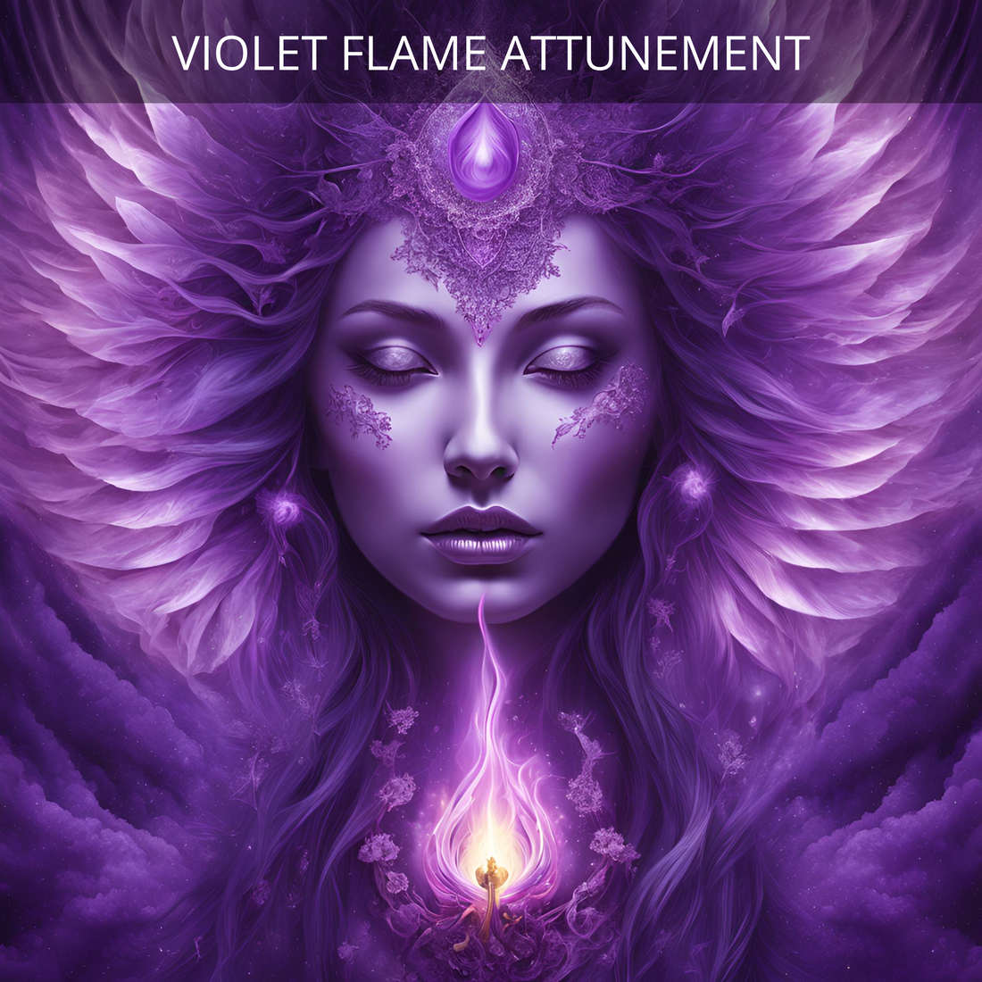 Violet Flame Clearing Attunement – Blisstatic.com